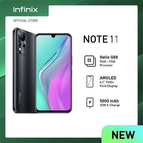 Infinix Note 11 Ram 464gb Garansi Resmi Lazada Indonesia