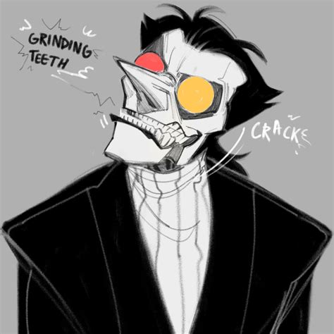 Safebooru 1boy 7greentears Black Hair Black Jacket Clenched Teeth