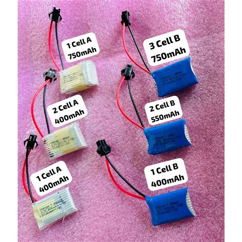 Jual Batre Baterai Mainan Rc 37v Max 42v Lipo 750 Mah Batre Mainan