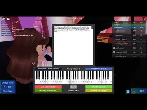 How To Play Fur Elise On Roblox Piano Notes In Sheets Youtube