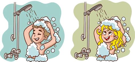 Free Cartoon Showers Download Free Cartoon Showers Png Images Free