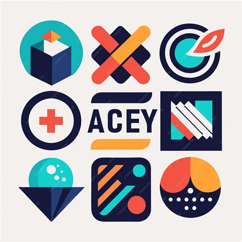 Geometric Abstract Logo Design Modern Minimalist And Creative Premium