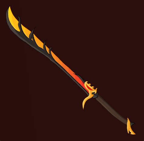Fire Sword By Demontime666 On Deviantart