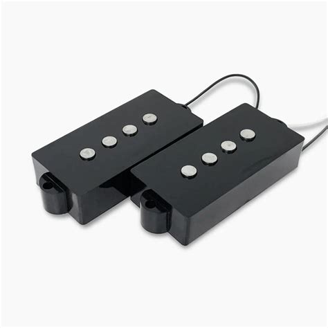 Razor Mangetsu Full Moon Pickup For Precision Bass Black Chicago