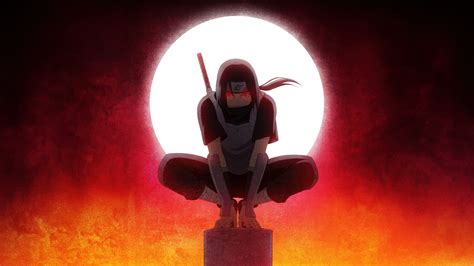 Itachi Uchiha Wallpaper 4k Iconic Red Aesthetic 5k Naruto