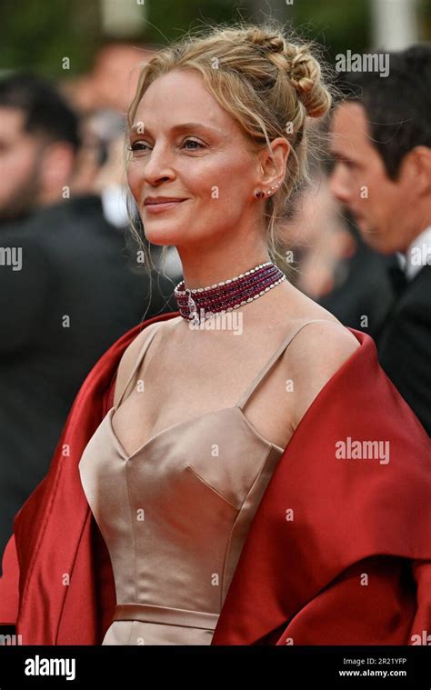 Cannes France 16th May 2023 Uma Thurman Attending The Opening