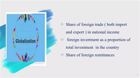Indicators Of Globalisation Pptx Economy Business And Finance