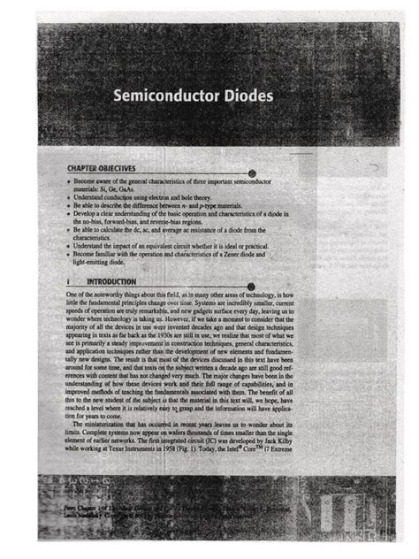 Chapter 1 Semiconductor Diodes Pdf