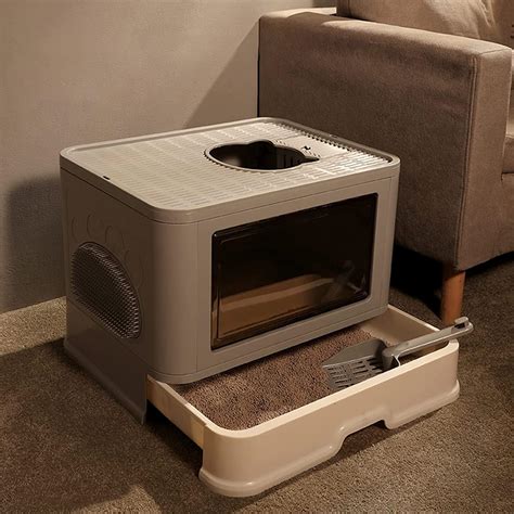 Maison Litière Pour Chat Bac De Toilette Pour Chat Zuac