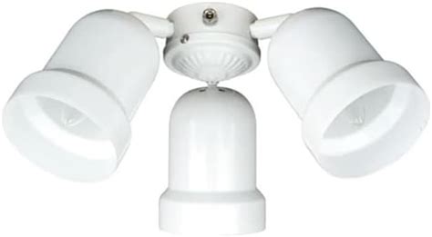 Harbor Breeze 3 Light White Ceiling Fan Light Kit