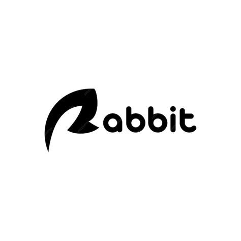 Premium Vector Letter R For Rabit