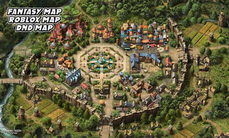 Progetta Mappe Fantasy Personalizzate Per Roblox Mappe Di Gioco Dnd E