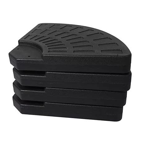 Set Of 4 Cantilever Banana Parasol Umbrella Base Stand Weights