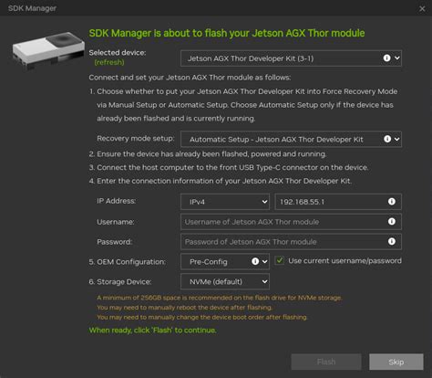 Install Deepstream Software With Sdk Manager — Sdk Manager