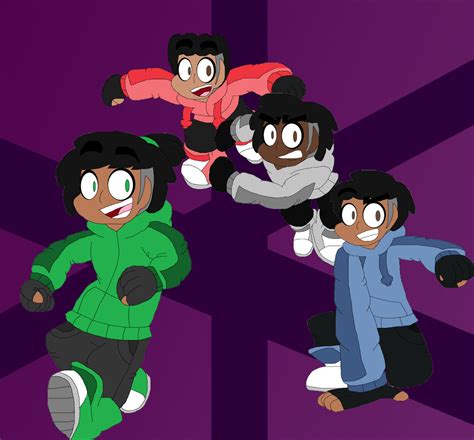 Me Quan Zay And Zion By Reginaldmaster On Deviantart
