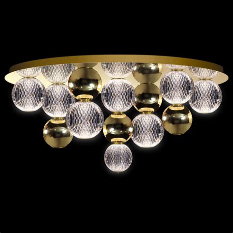 Luxury Gold Globe Ceiling Light Juliettes Interiors