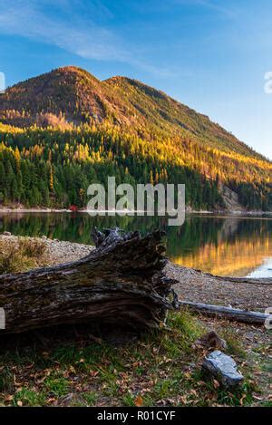 Sullivan Lake In The Colville National Forest Washington State Usa