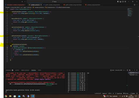 Erro De Typescriptangular Angular Comunicando Se Com Uma Api Via Requisições Solucionado