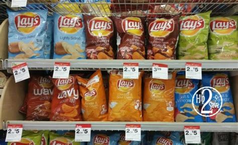 Target Lays Or Kettle Cooked Chips Only 150 Per Bag After T Card No Coupons Needed