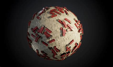 3d Game Asset Store Concrete Floor Shotgun Shells Seamless Pbr Texture