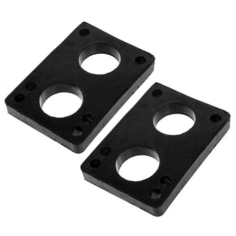 2pcs Skateboard Riser Pad Skateboard Damping Gaskets Shocking Absorber Pad Longboard Damping Pad