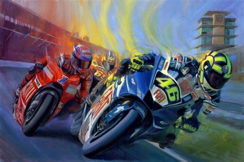 Racing Cafè Motorcycle Art David Uhl 2 Racing Cafè Motorcycle Art David Uhl 2