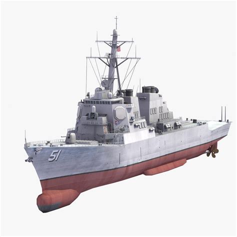 Ddg51 Navy Sets 3d Model