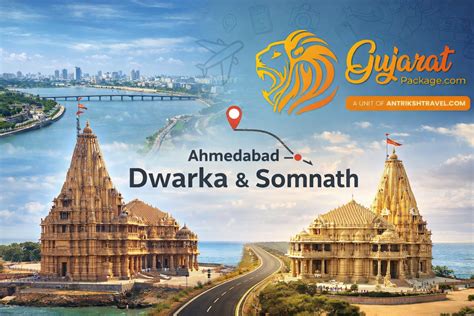How To Plan A Somnath And Dwarka Trip From Ahmedabad Gujarat Package