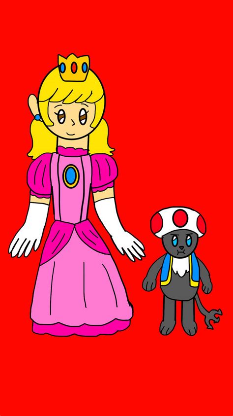 Mimi And Grim As Peach And Toad By Jlj16 On Deviantart