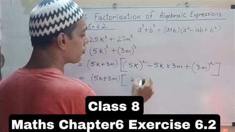 Factorisation Of Algebraic Expression Part 2 Irfaan Kkhatri Academy
