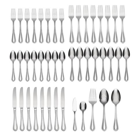 Oneida Countess 45 Piece Everyday Flatware Set Service For 8 And Reviews Wayfair
