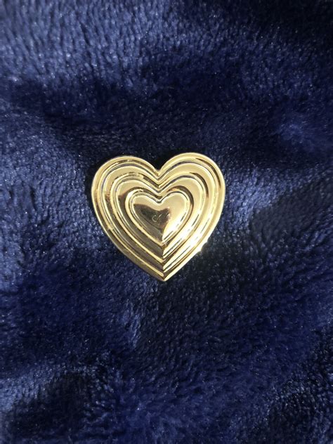 Vintage The Variety Club Heart Pin Brooch Gold Tone Euc Ebay