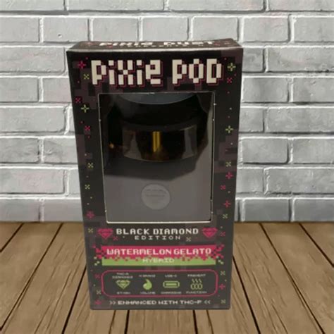 Pixie Dust Pixie Pod Thca Thcp Black Diamond Edition 4ml Tenvape
