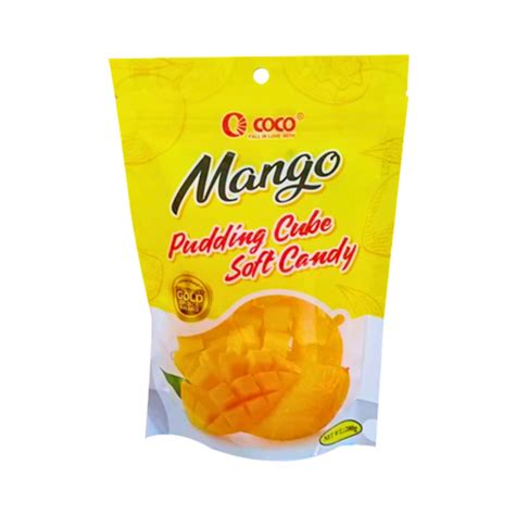Coco Mango Pudding Cube Soft Candy 200g