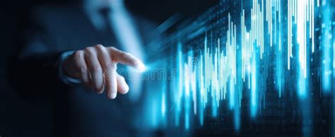 The Businessman Interacting With Digital Analytics Through A Touch Interfaceai Generated Image