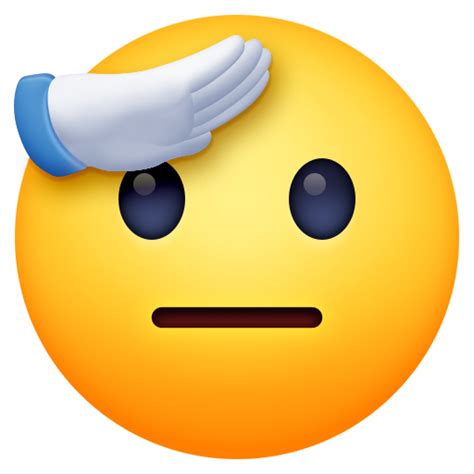 🫡 Saluting Face Emoji