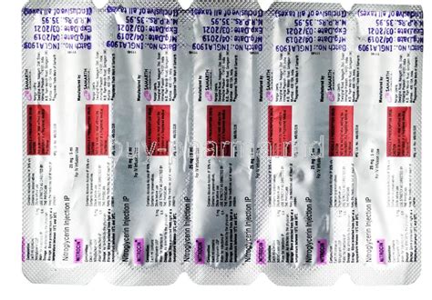 Buy Nitroglycerin Injection Online