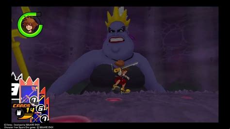 Kingdom Hearts Ursula Boss Chain Of Memories Youtube
