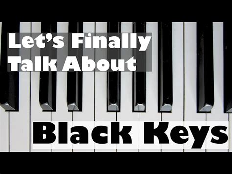 Piano Black And White Keys