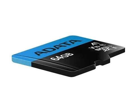 Memorijska Kartica Microsd 64gb Adata Ausdx64guicl10 Ra1 Uhs I U1 Class