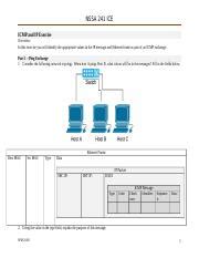 ICMP And IP ICE Docx NSSA 241 ICE ICMP And IP Exercise Overview In This Exercise You Will
