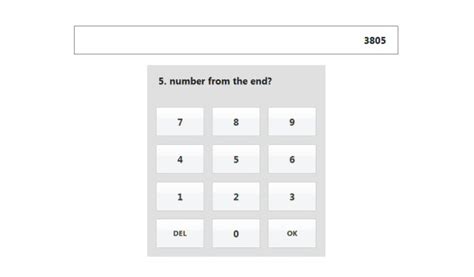 Skytest® Bu3 Memory Running Memory Span Test Rms