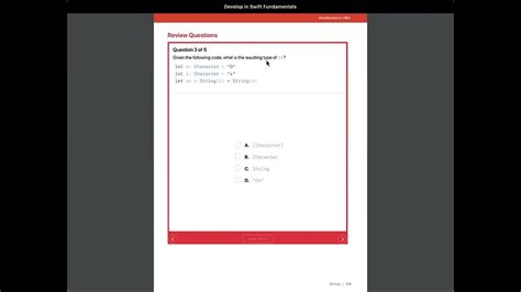 swift fundamentals book 2 2 strings review q3 youtube
