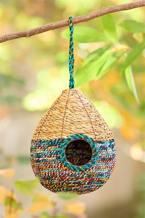 Recycled Sari Droplet Bird Nester Anthrohome