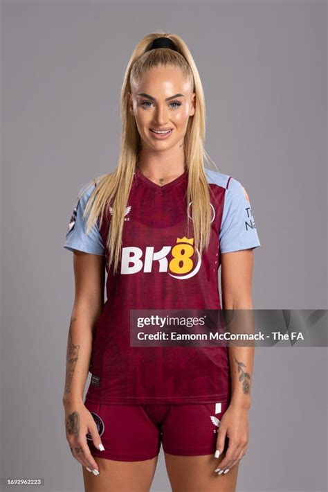 Alisha Lehmann Of Aston Villa Poses During The Super League Headshots