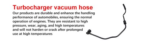 11657588771 Turbocharger Vacuum Hose For Bmw F20 F22 E90