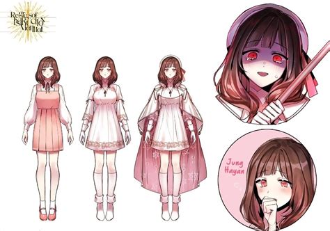 Jung Hayan Concept Art Characters Character Design Manhwa
