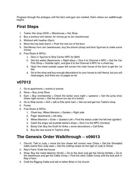 The Genesis Order V81071 Pdf Apartment