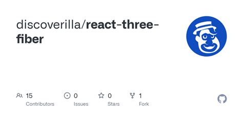 GitHub Discoverilla React Three Fiber