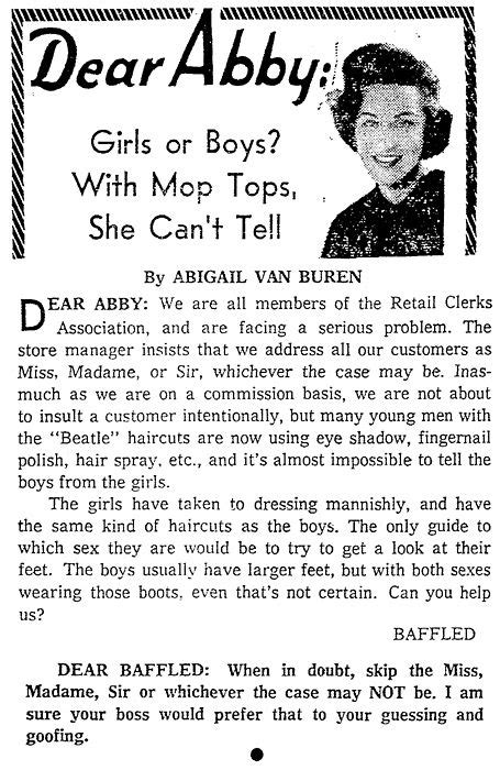 Dear Abby Template